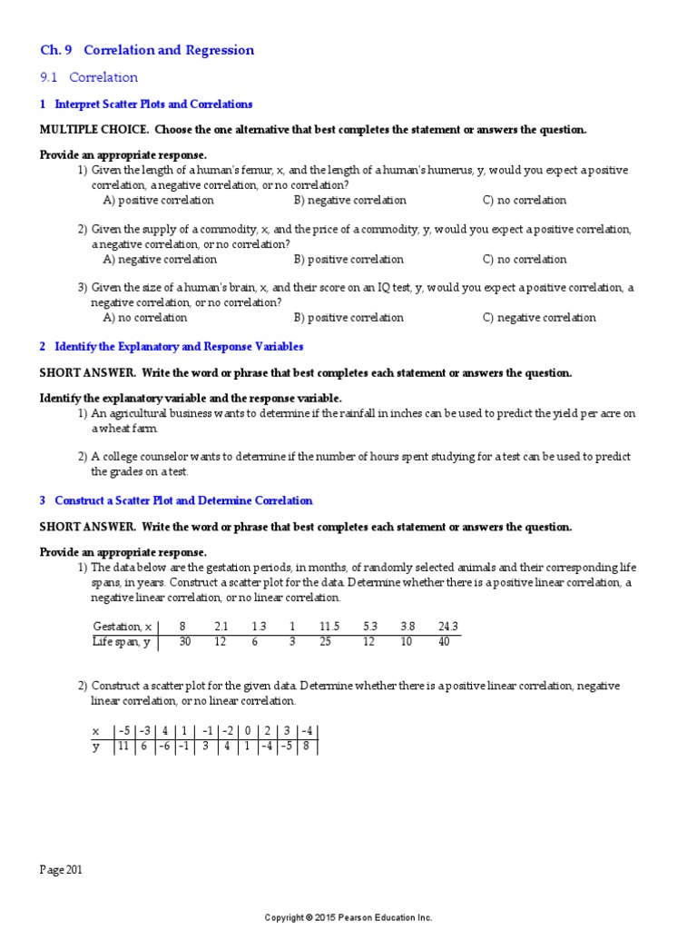 Correlation | PDF | Correlation And Dependence | Regression Analysis