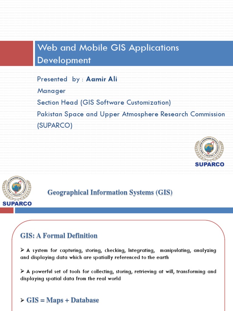 Web and Mobile GIS Applications Overview | PDF | Arc Gis | Geographic ...