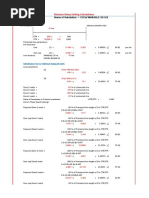 Template For Micom P746 Bus Bar Differential Protection Calculation | PDF