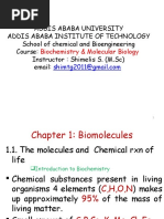 1-Chapter 1 Introduction To Biochemistry | PDF | Biomolecules | Cell ...