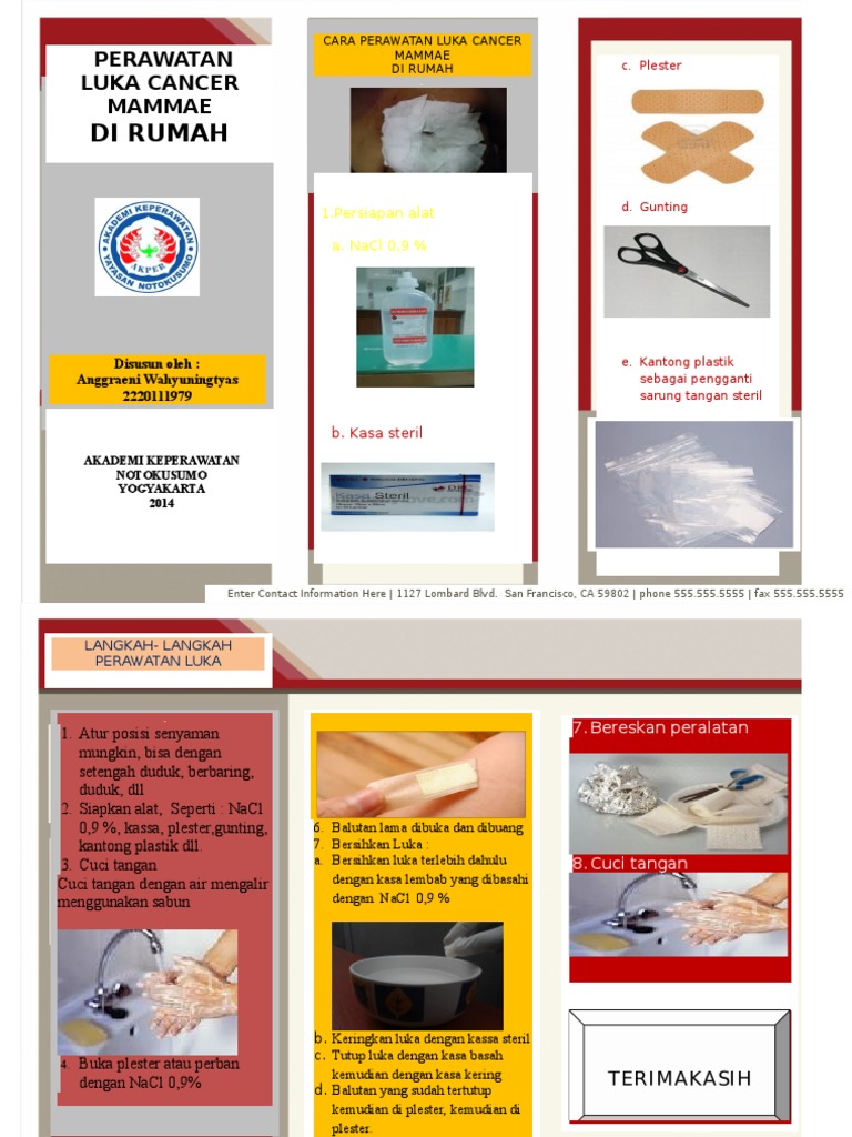 LEAFLET Perawatan CA Mamae | PDF