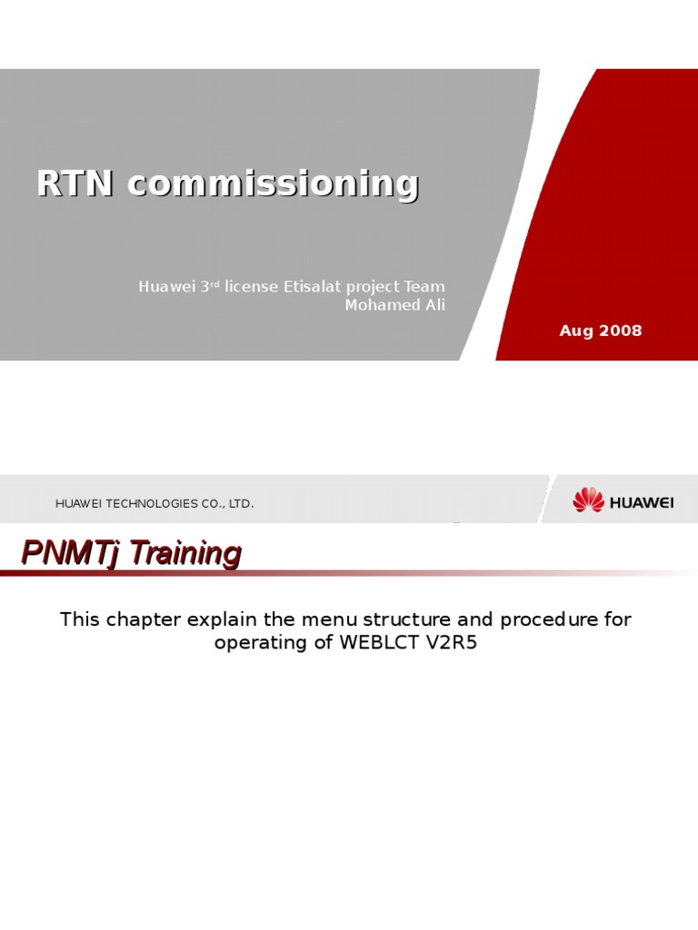 RTN Commissioning | PDF | Media Technology | Software
