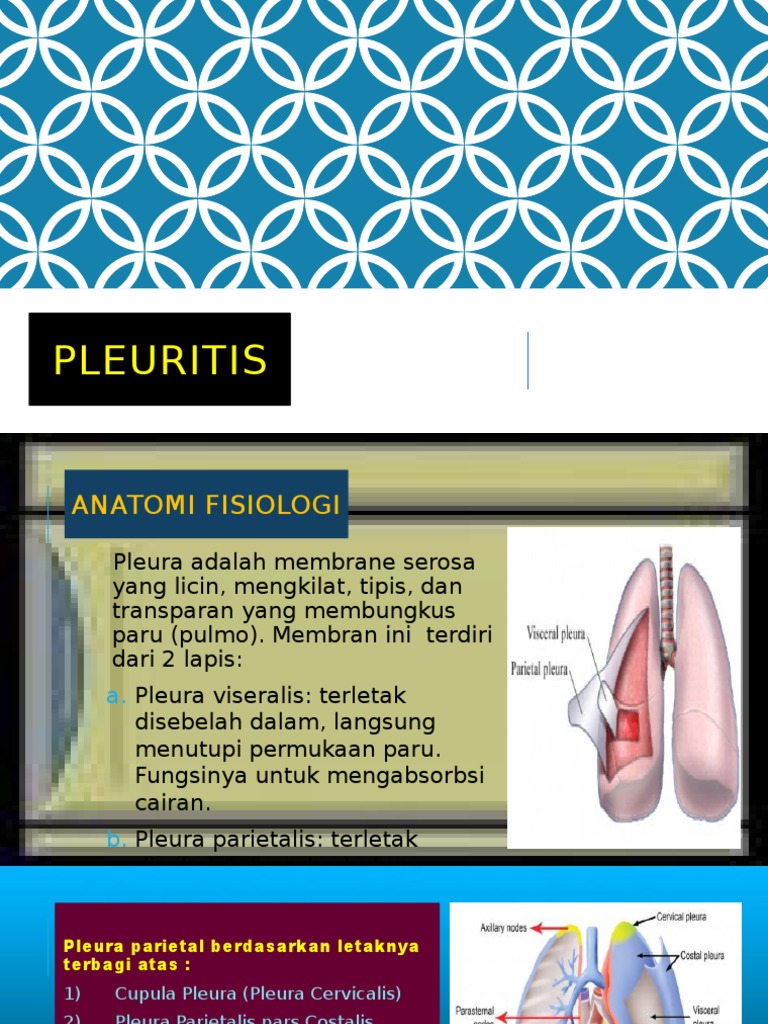 Pleuritis: Penyebab, Gejala, dan Pengobatan | PDF | Ilmu Sosial | Sains & Matematika