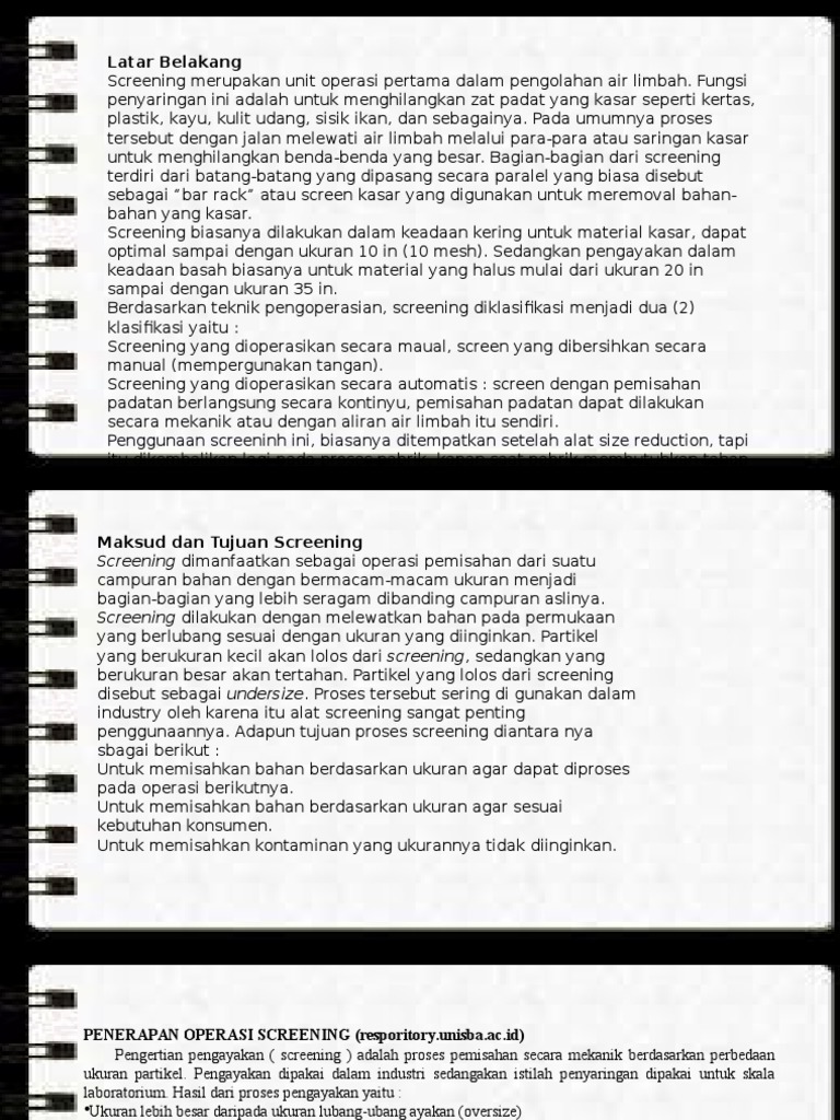 UO 1 Screening | PDF