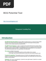 BCG Online Case Assessment | PDF | Climate Change | Risk
