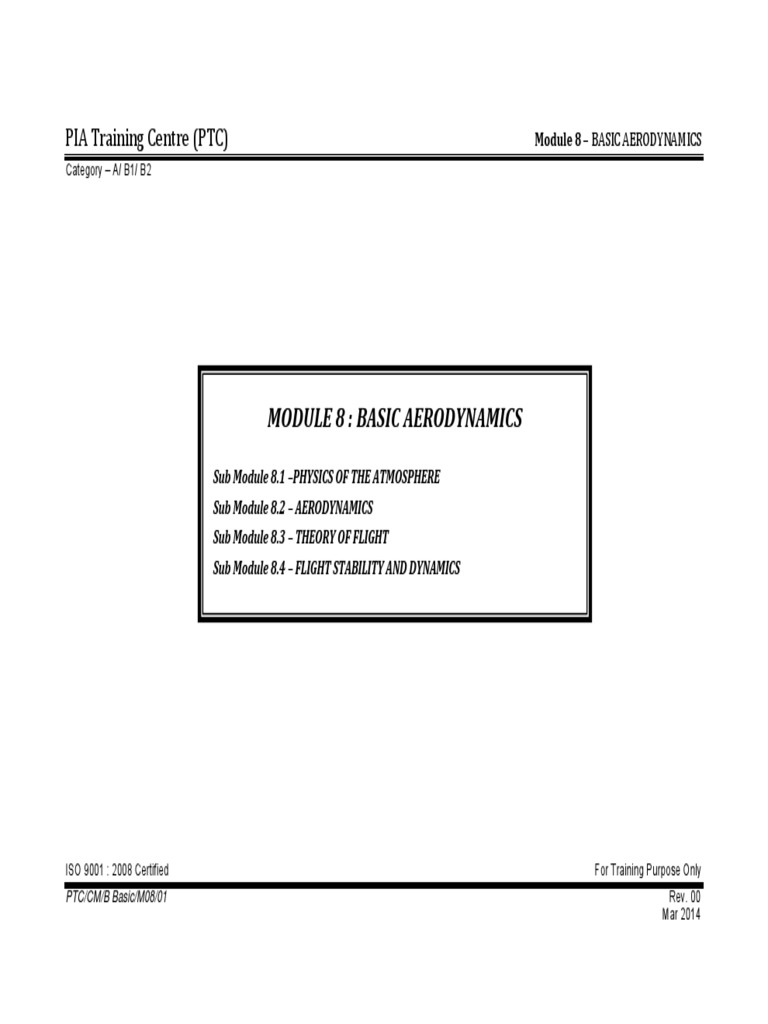 PTC A, B1.1 & B2 Basic Notes - Sub Module 8.1 (Physics of TH | PDF ...