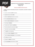 Complemento Agente Da Passiva Predicativo Do Sujeito e Modificador ...