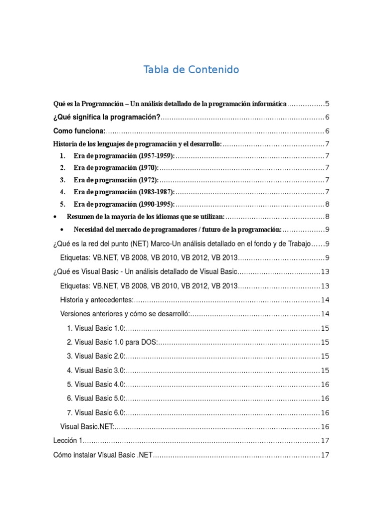 Visual Basic 2013 | PDF | .NET Framework | Básico