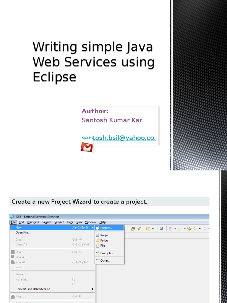 Writing Simple Java Web Services Using Eclipse Writing Simple Java Web ...