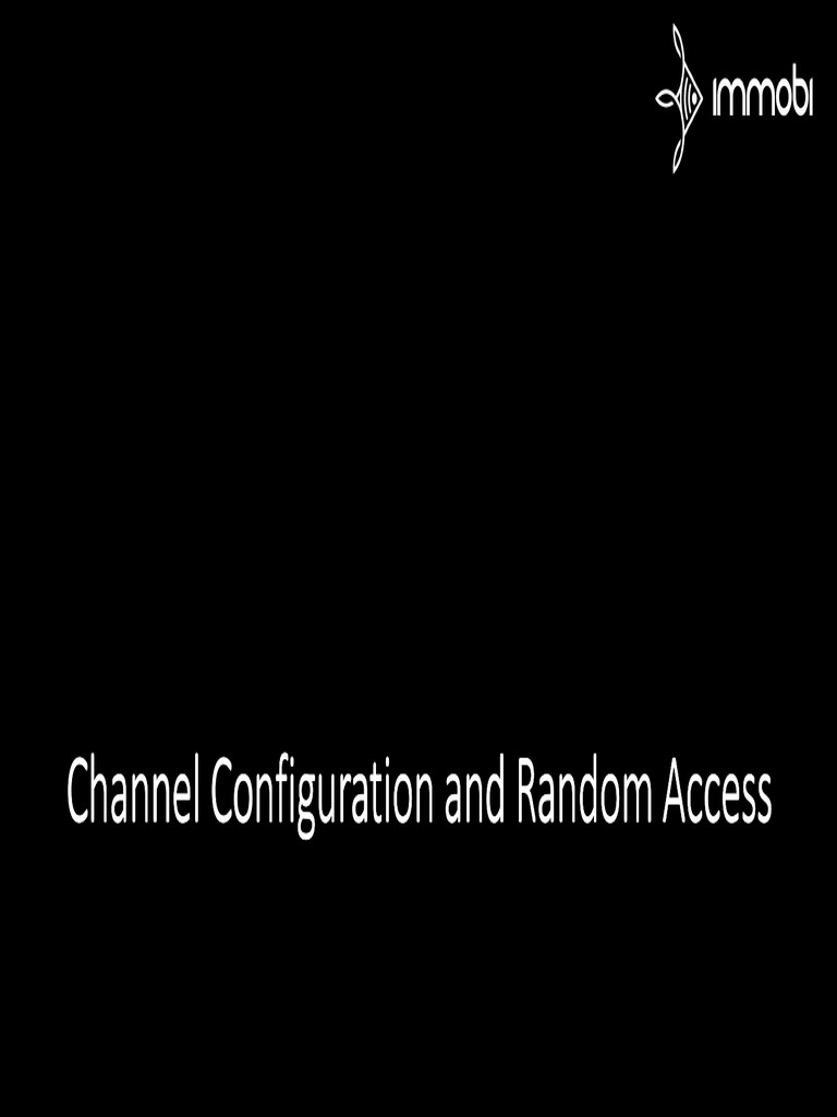 02 - 4G - Parameter - Channel Config - RA PDF | PDF | Orthogonal ...