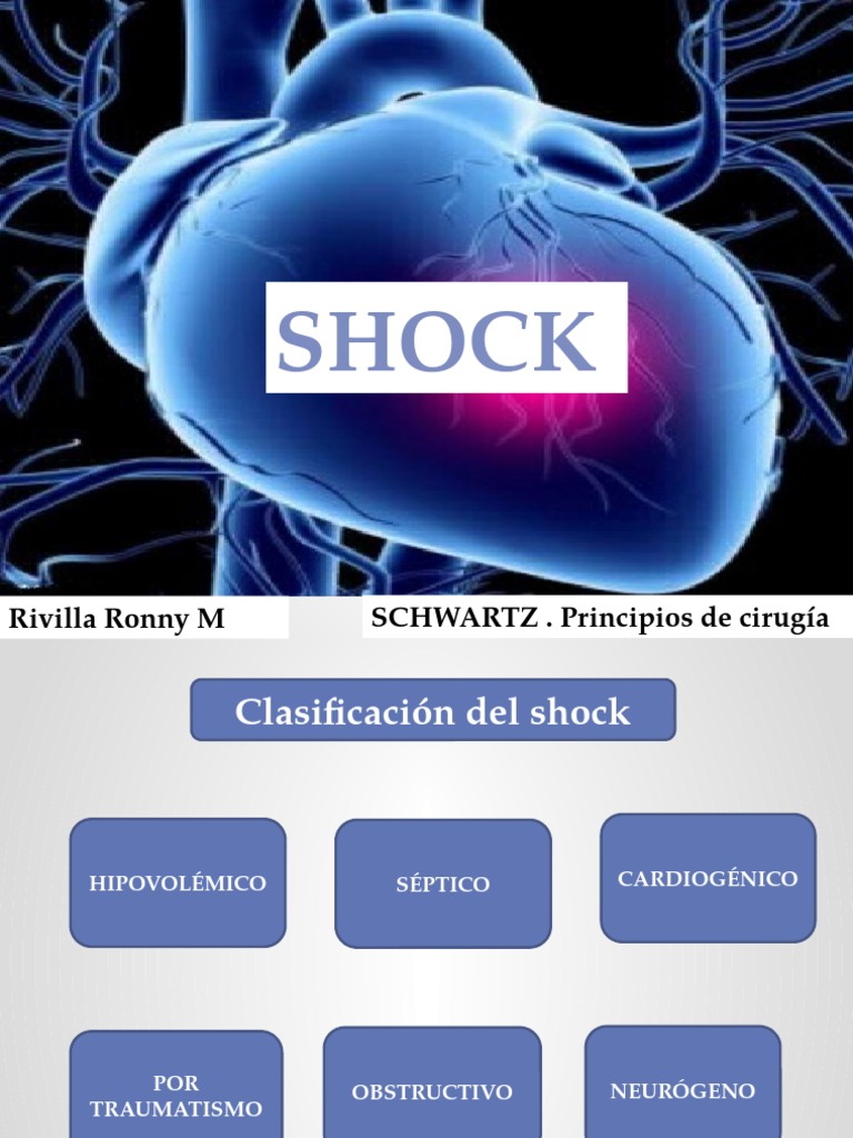 Shock | Choque (circulatorio) | Septicemia