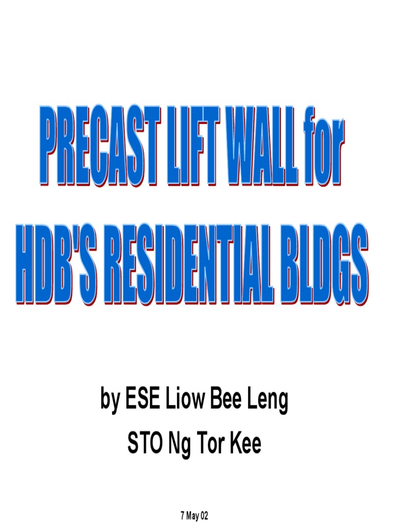 Precast Lift Wall | PDF | Precast Concrete | Structural Load