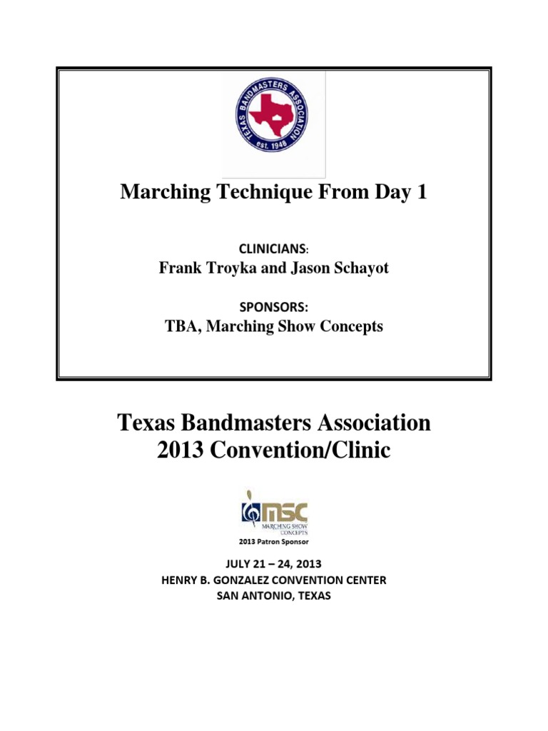 Marching Technique From Day 1 | PDF | Leisure