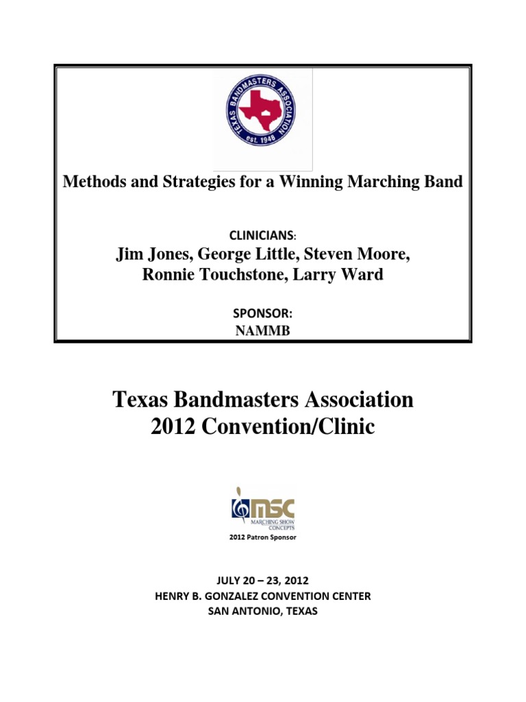 Strategies For Winning Marching Band | PDF | Leadership | Leisure