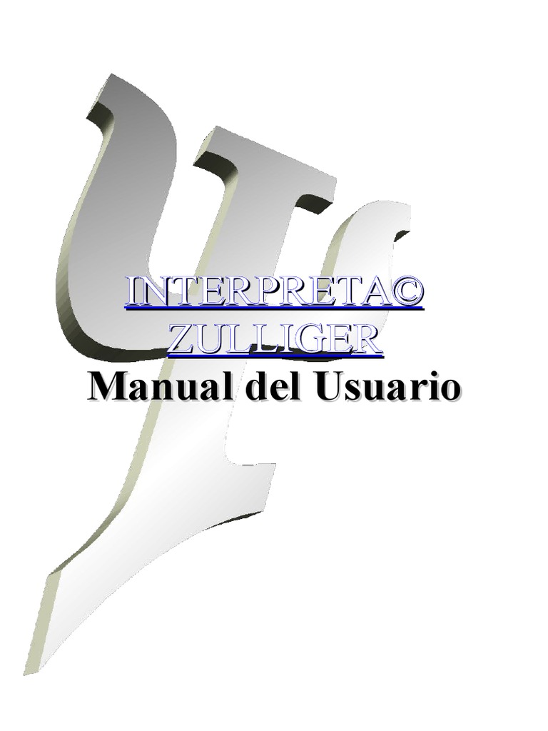 Manual Abreviado Interpreta Zulliger | PDF | Point and Click | Software