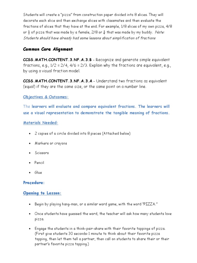 Common Core Alignment: CCSS - MATH.CONTENT.3.NF.A.3.B - Recognize and ...