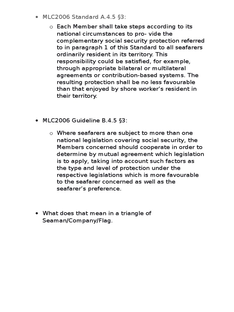MLC2006 Standard A | PDF