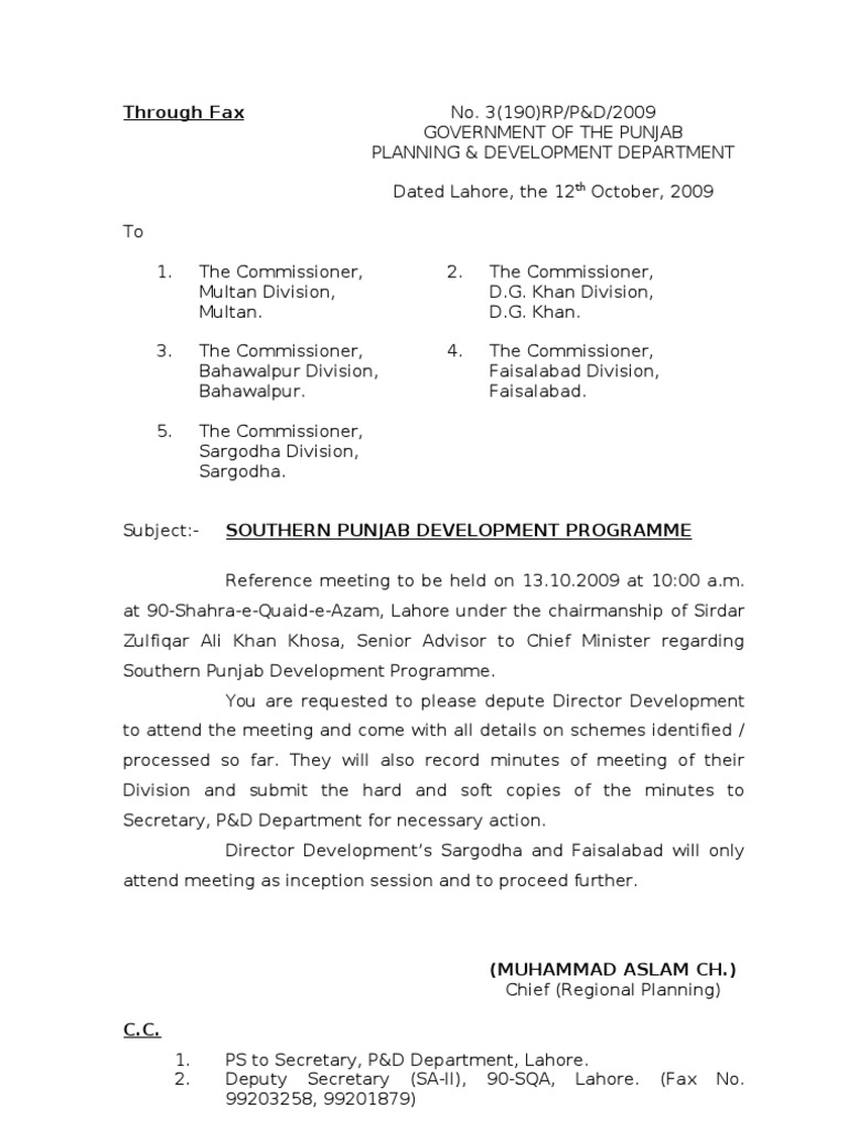 3 (190) Main SPDP | PDF | Lahore | Politics Of Pakistan