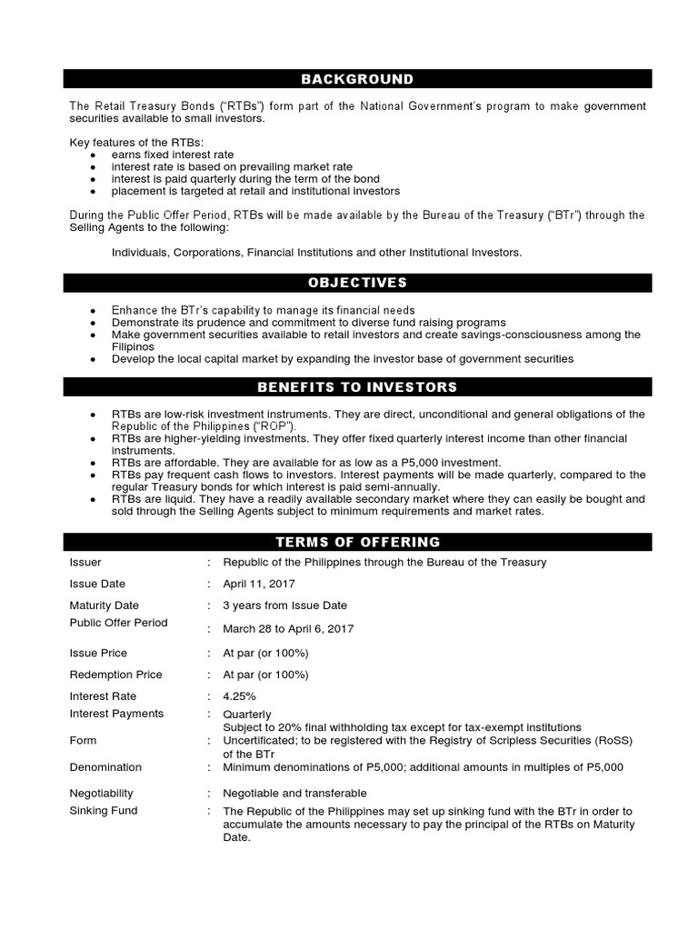 RTB19 FAQ BTR Website | PDF | Bonds (Finance) | Securities (Finance)
