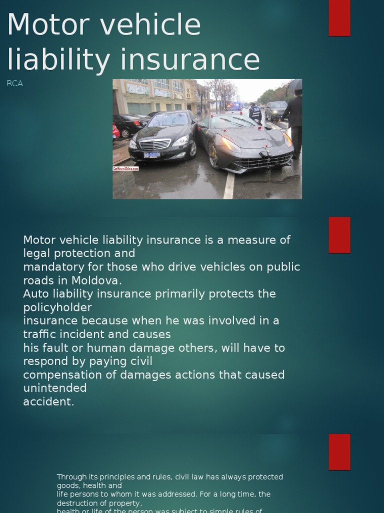 Motor Vehicle Liability Insurance | PDF | Traffic Collision | Liability ...