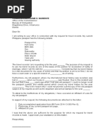 BI Joint Letter for 13a Visa.sample | Nationality Law | Travel Visa