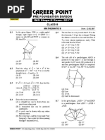 Allen's Tallentex PYQ 5 | PDF