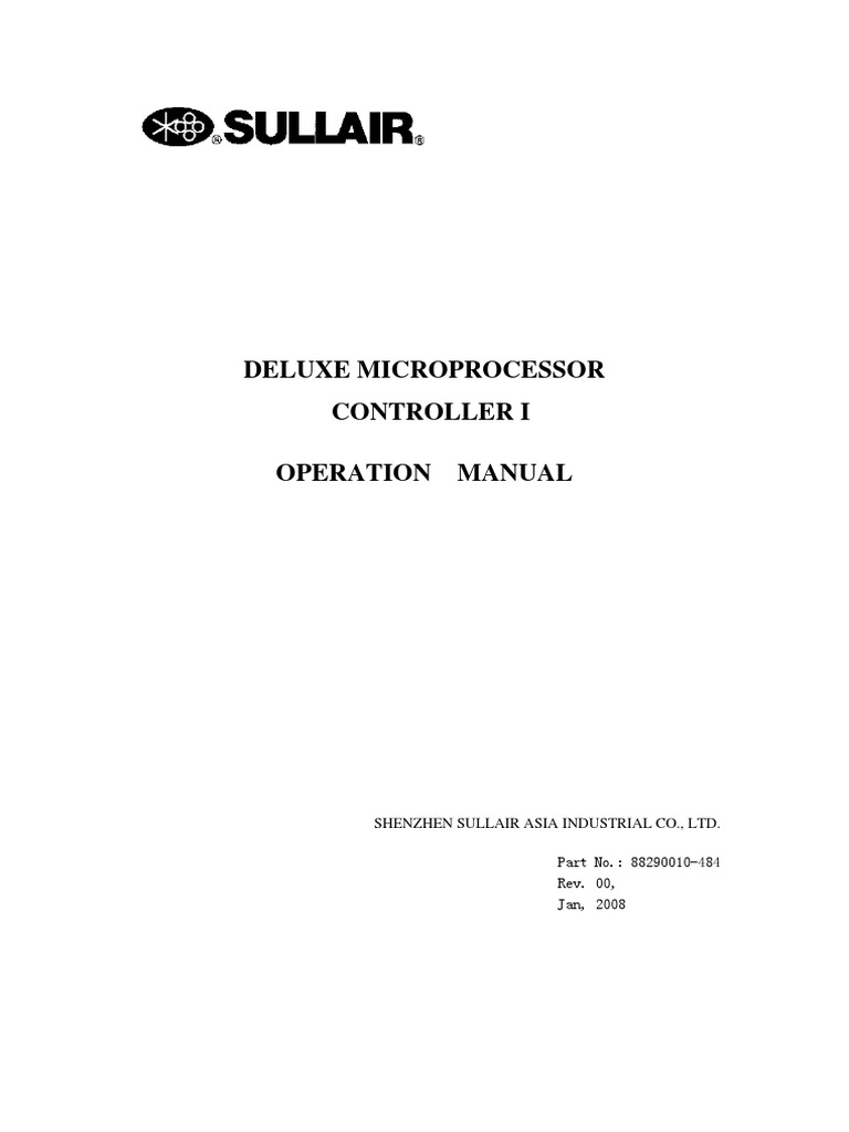Sullair Microprocessor Controller Manual | PDF | Port (Computer ...