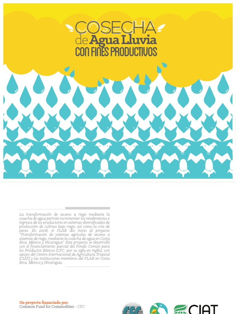 Cosecha De Agua Lluvia Con Fines Productivos Pdf Evapotranspiración