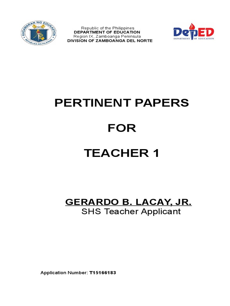 Pertinent Papers | PDF