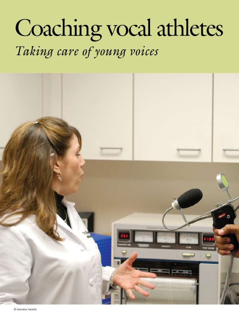 Coaching Vocal Athletes | PDF | Singing | Wellness