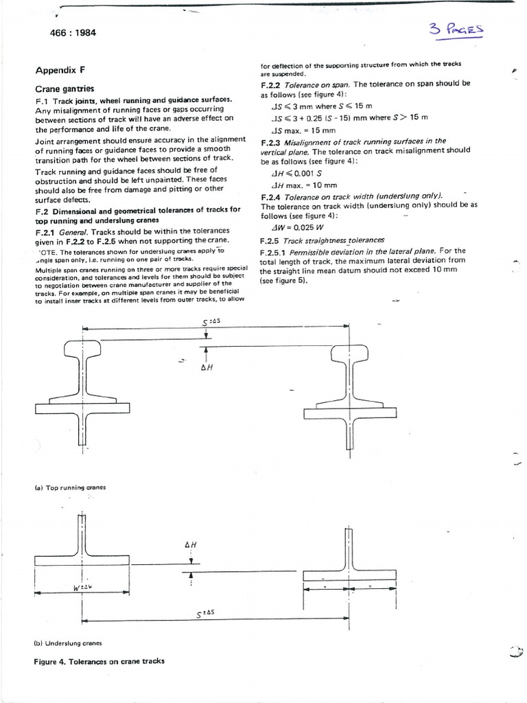 BS466 Tolerances | PDF