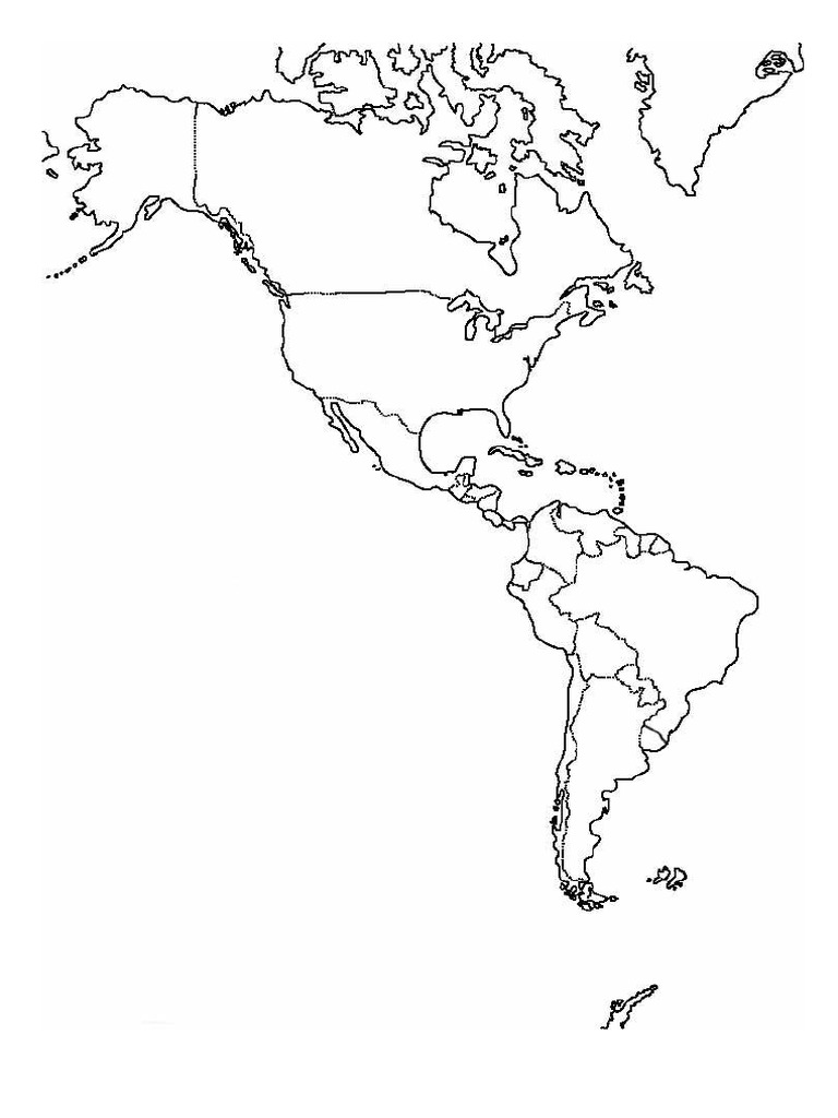 Mapa America Completo