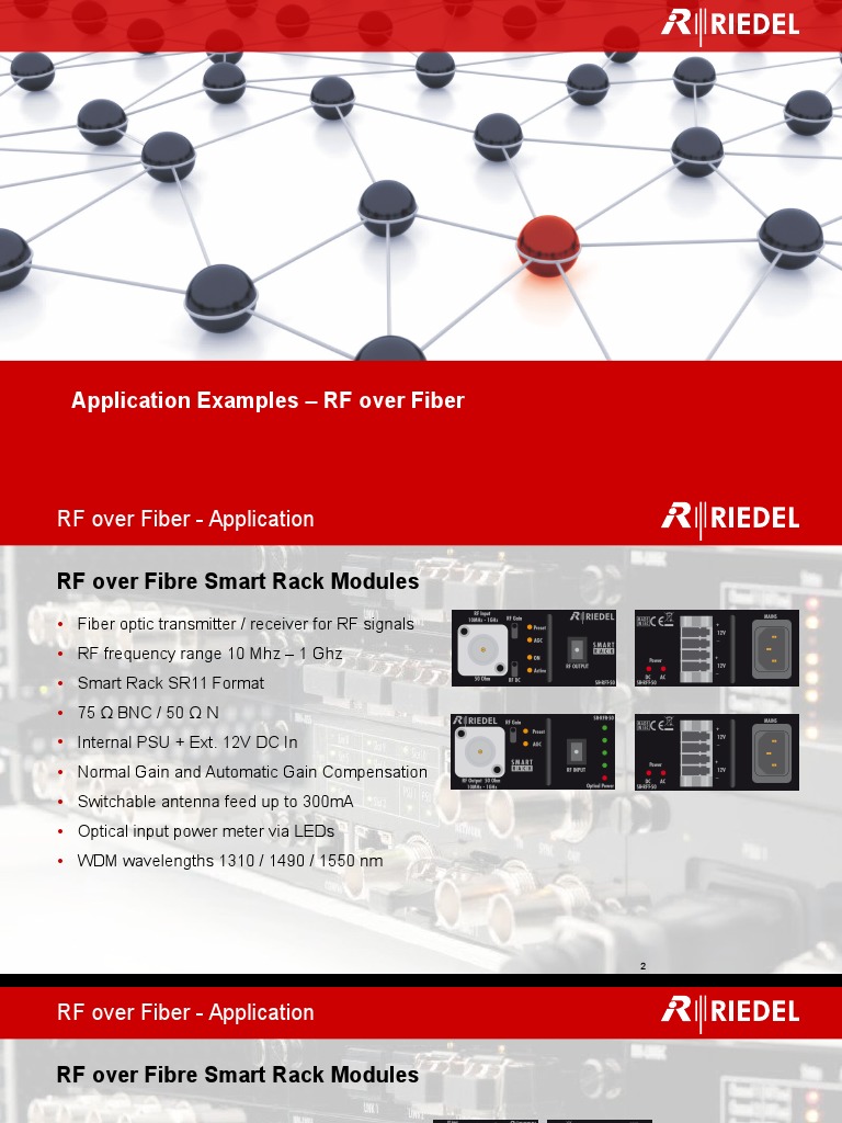AE RF Over Fiber.pptx | Optical Fiber | Wireless