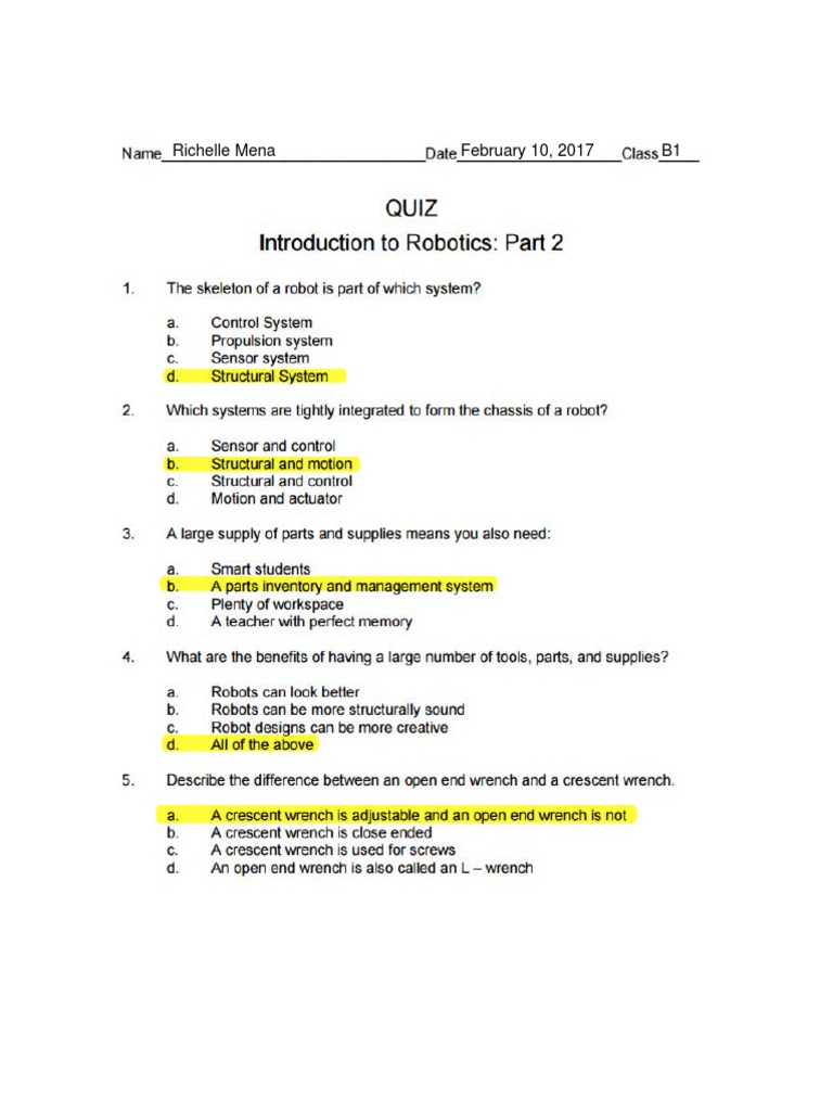 Introduction To Robotics - Part 2 | PDF | Technology & Engineering