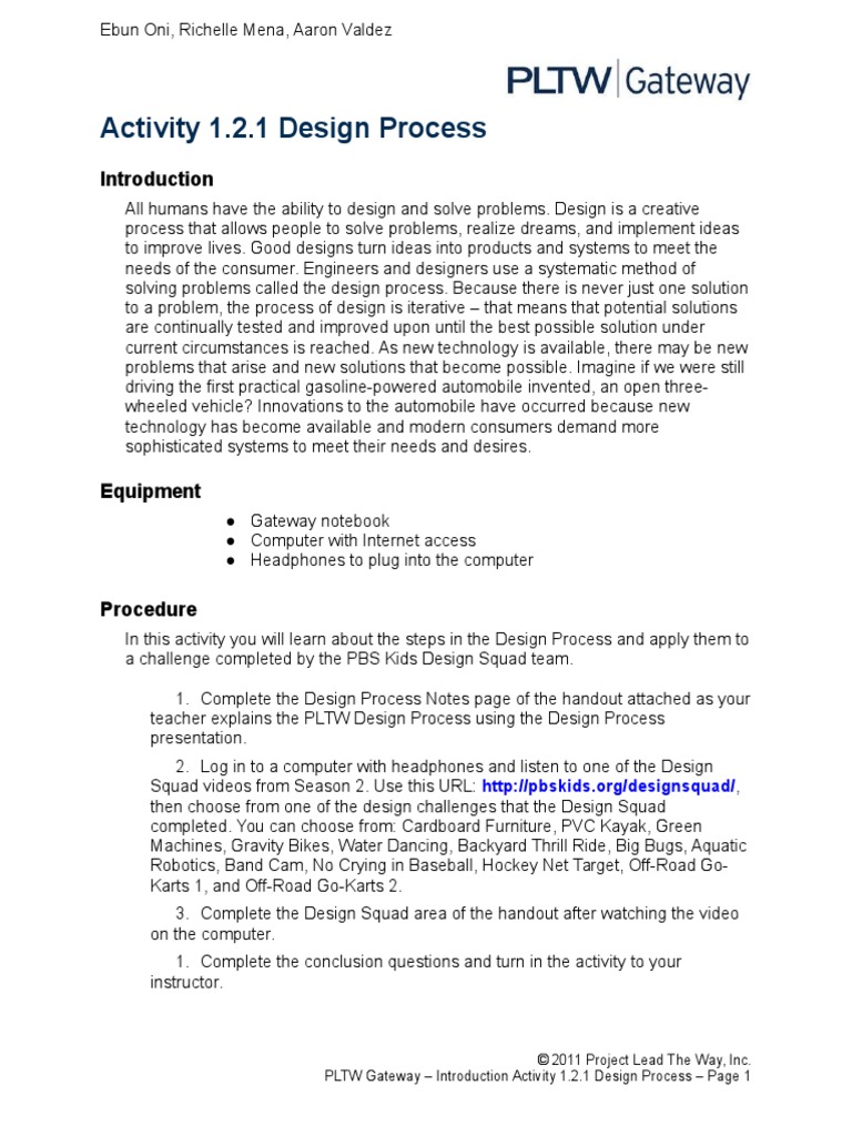 Designprocess | PDF | Design | Cognition