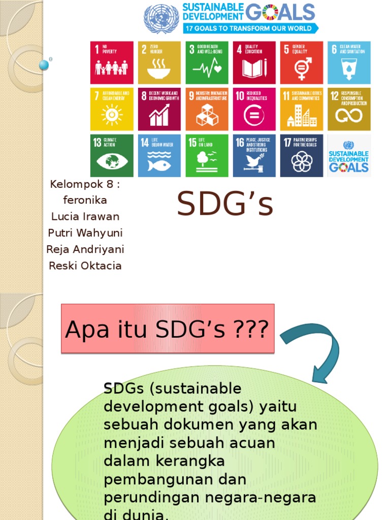 Memahami SDGs dan Tujuannya | PDF