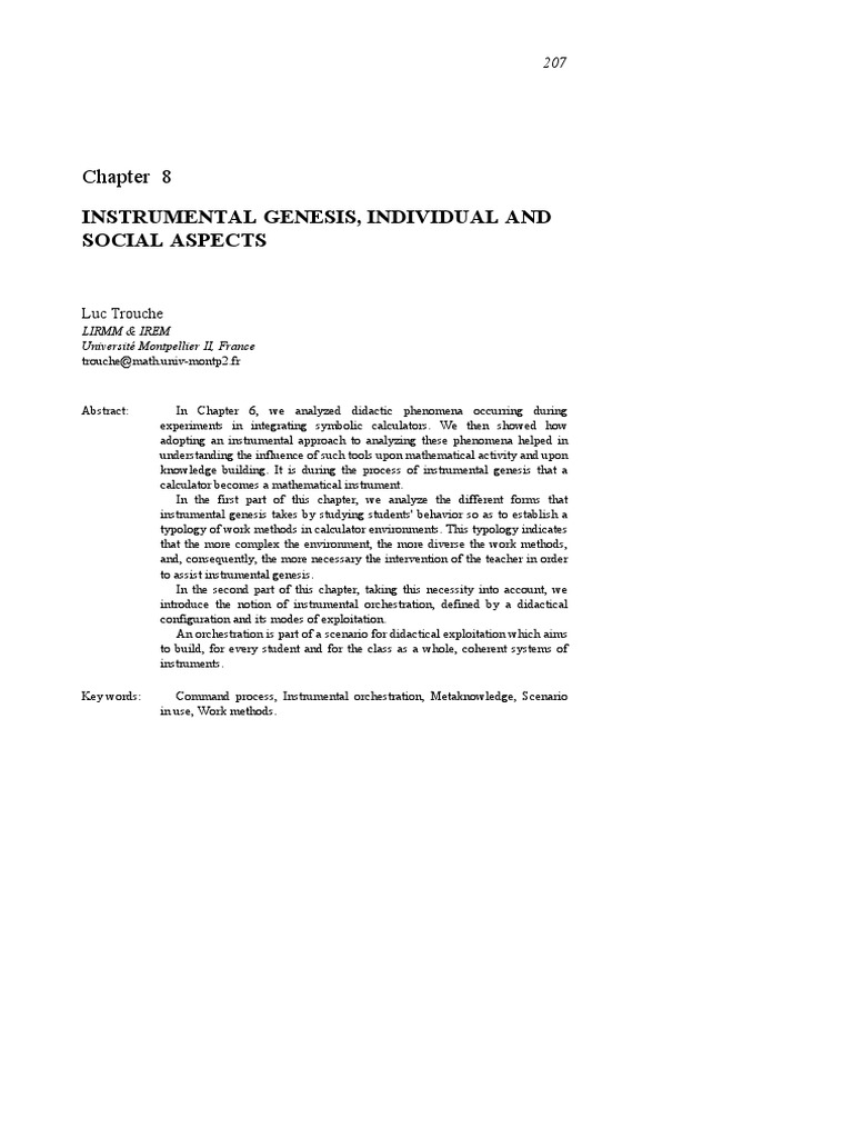 CAS Symbolic - Calculators-Chap8 - 2005-Libre - 1 Reasoning | PDF ...