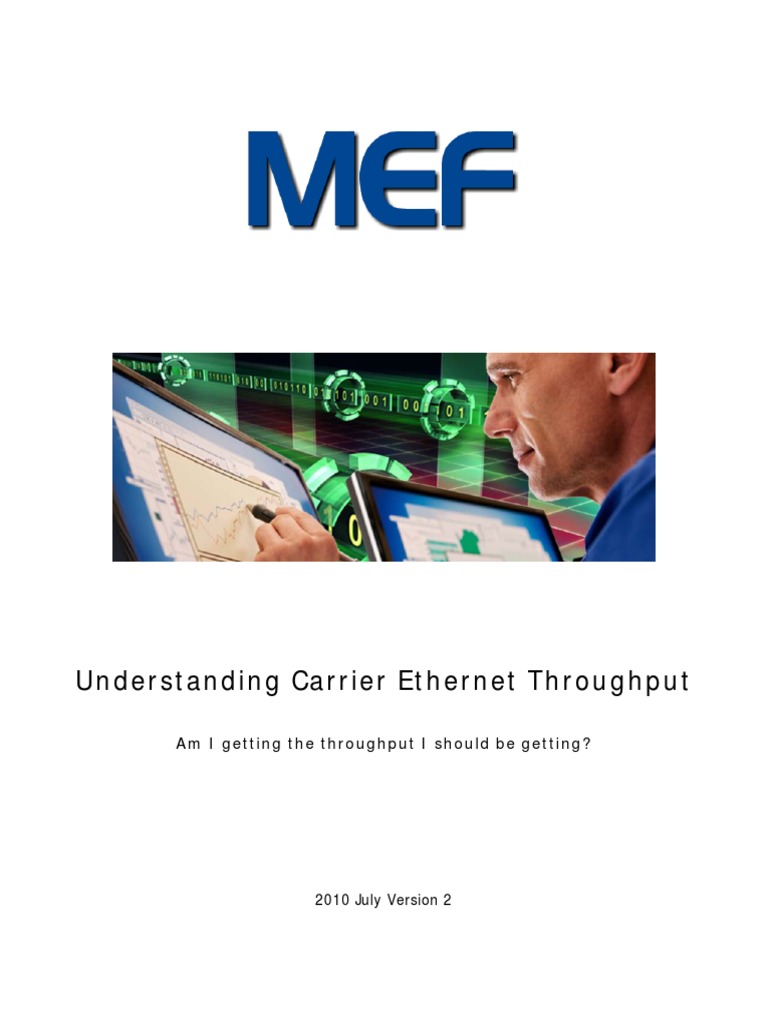 Understanding Carrier Ethernet Throughput - V14 | PDF | Transmission Control Protocol | Ethernet