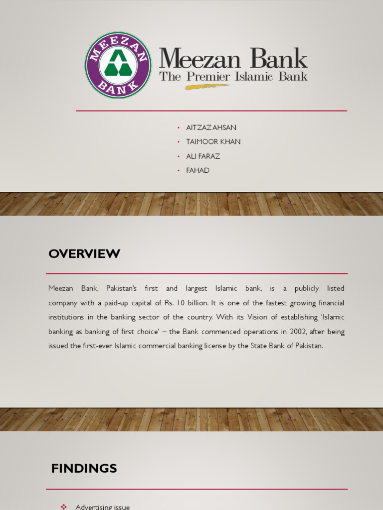 MEEZAN Bank Pakistan | PDF | Brand | Automated Teller Machine