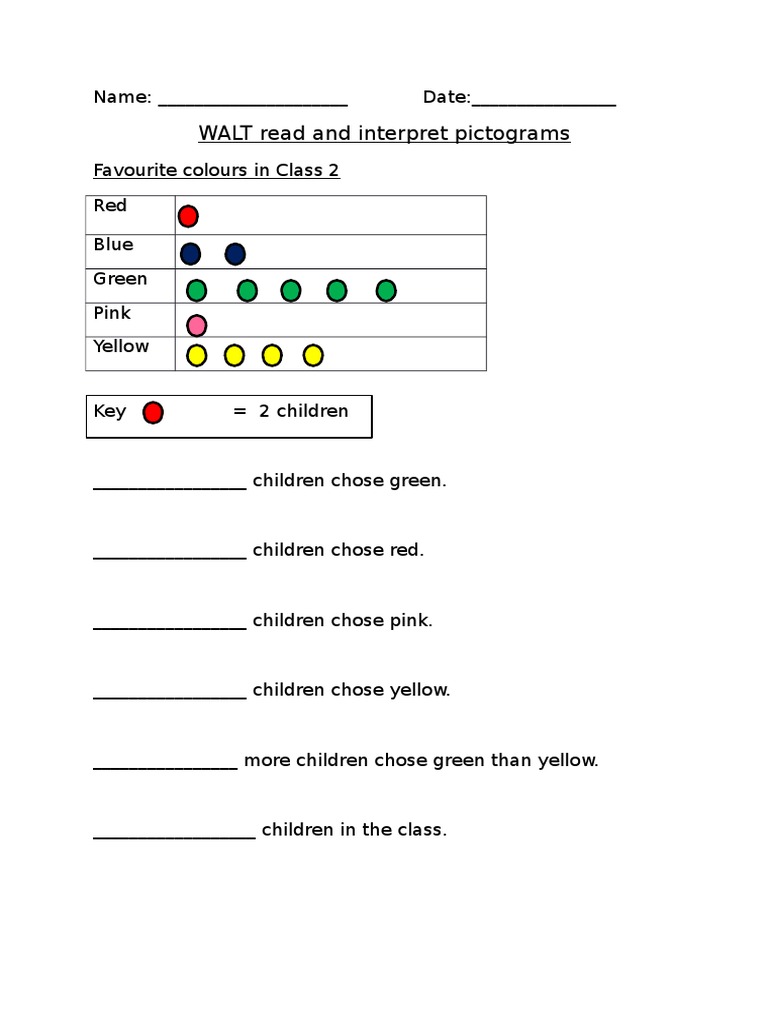 Simple Pictograms | PDF