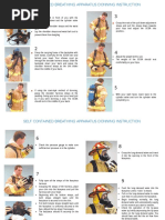 SCBA Checklist | PDF | Mechanical Engineering | Equipment