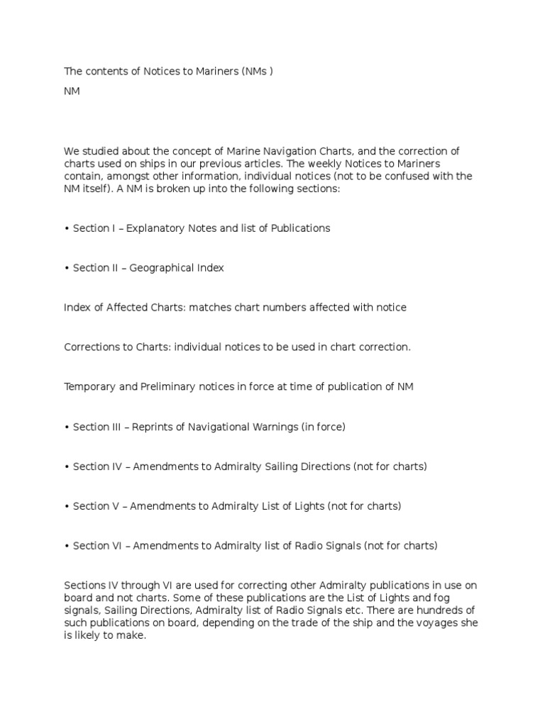 Chart Correction | PDF | Navigation | Geography