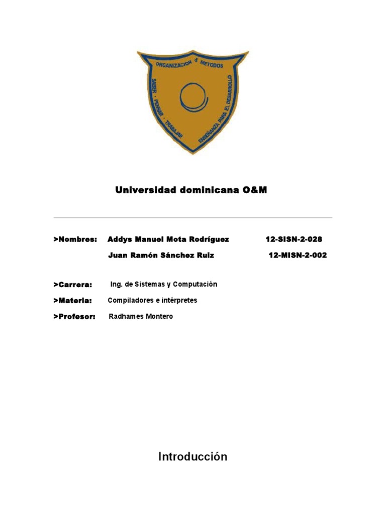 Compiladores | PDF | Compilador | Programa de computadora