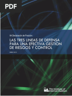 Modelo de las Tres Líneas de Defensa | PDF