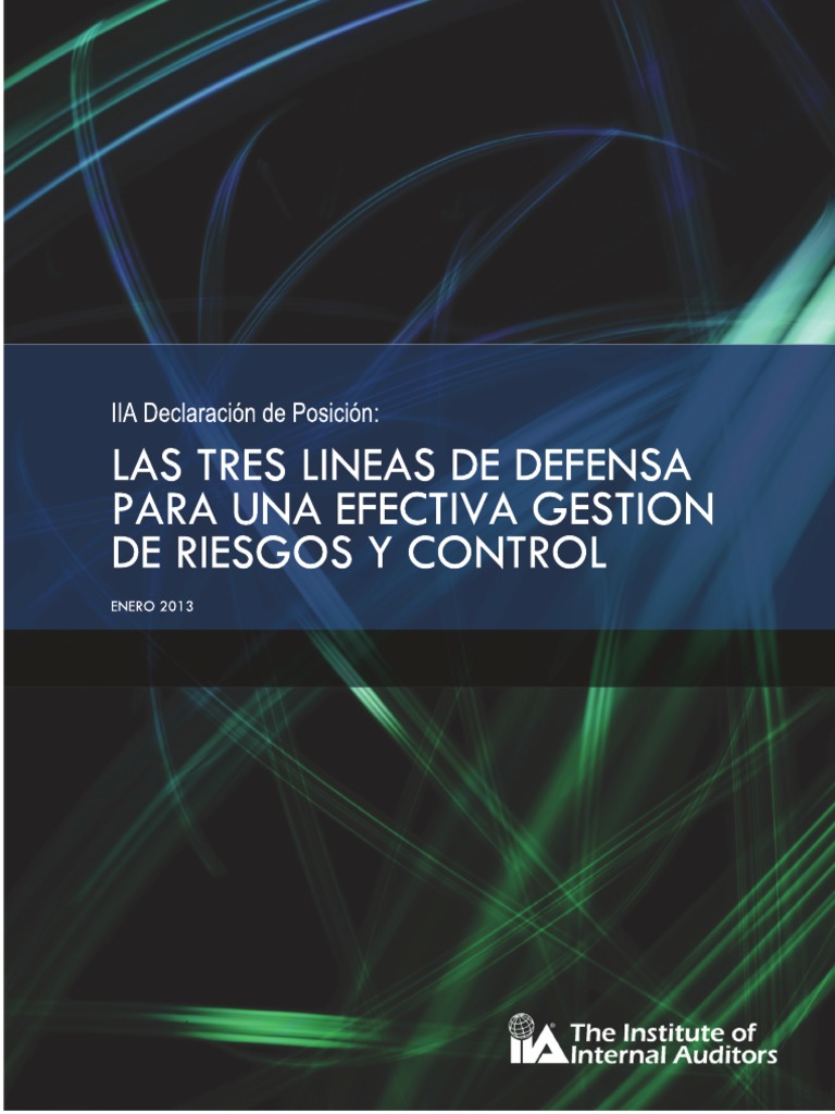 3 LINEAS DEFENSA EN GESTION DE RIESGOS.pdf | Corporaciones | Gobierno ...
