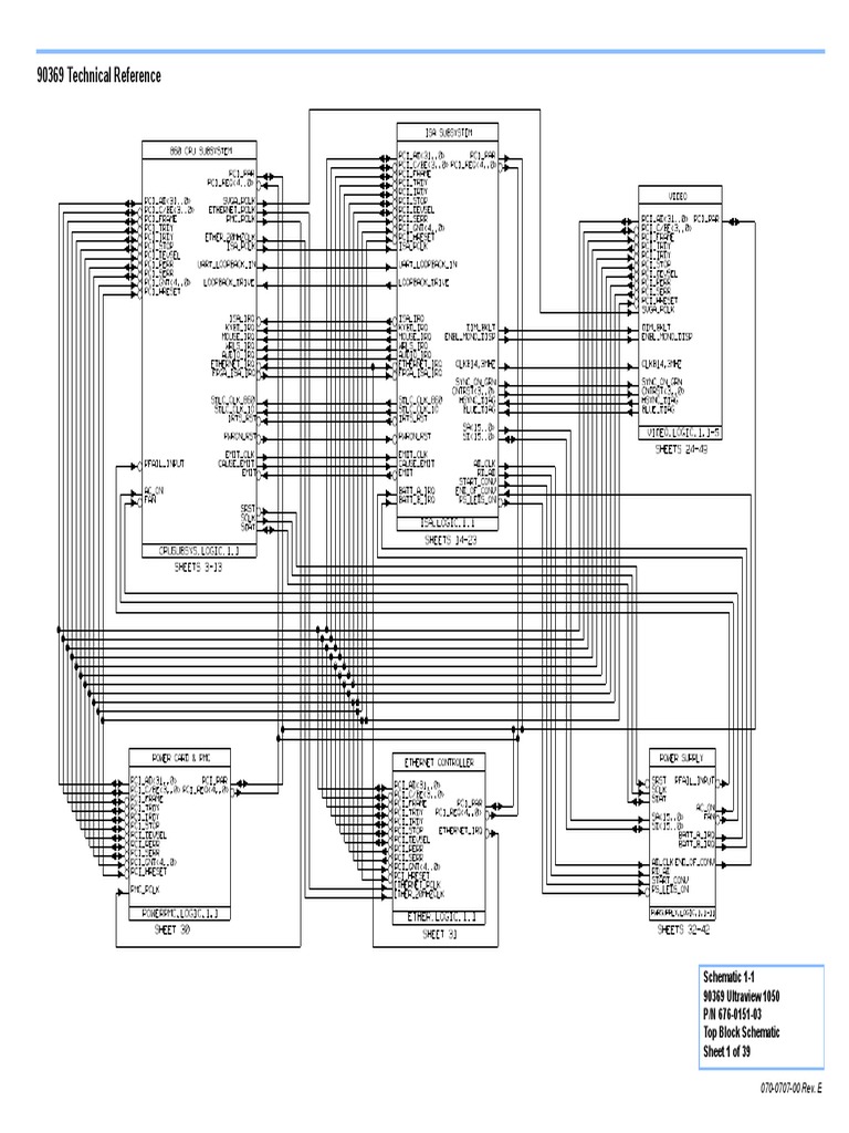 Spacelabs Ultraview 1030, 1050 Monitor - Circuit Diagrams | PDF ...