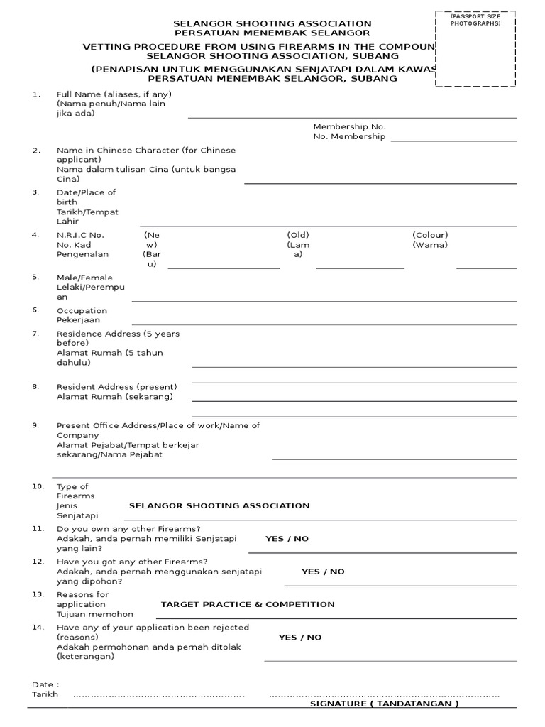 Vetting Procedure | PDF