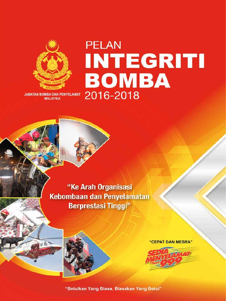 Buku Pelan Integriti Bomba | PDF