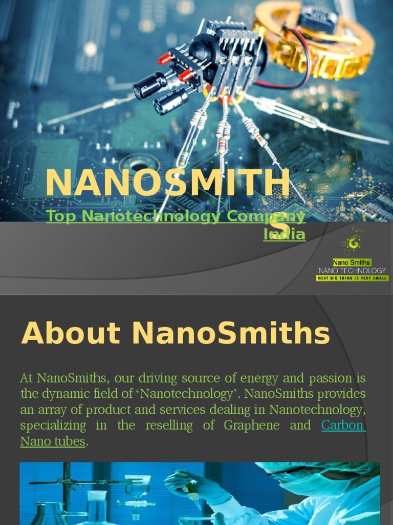 Nanosmiths-Top Nanotechnology Company India | PDF | Art