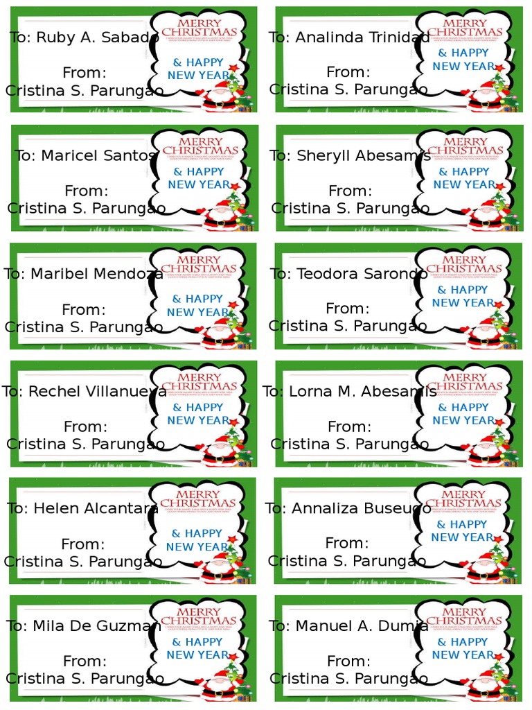 Happy New Year & Happy New Year | PDF